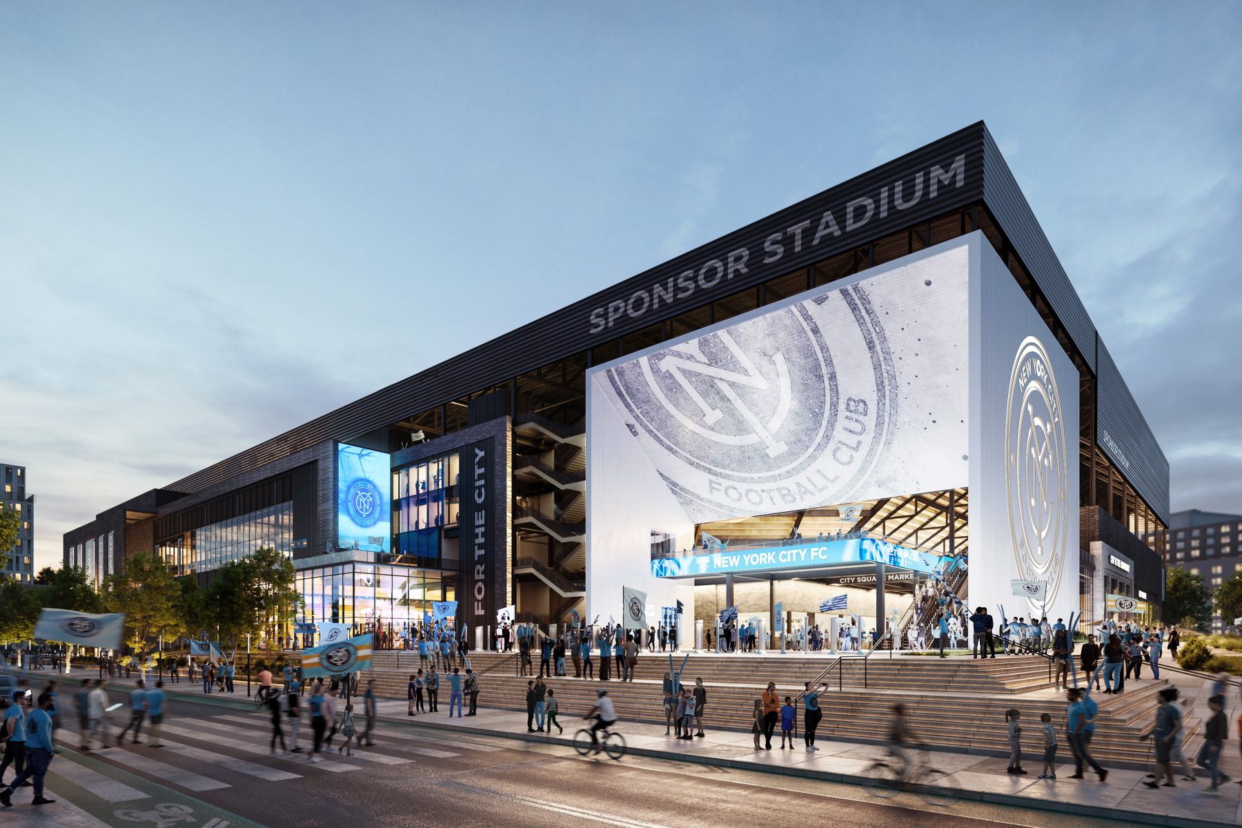 New images released for New York city’s first ever football stadium ...