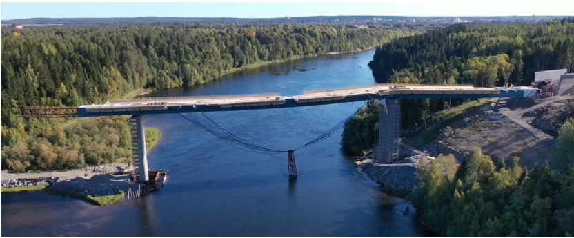 How a collapsed bridge in Sweden was salvaged through innovative ...