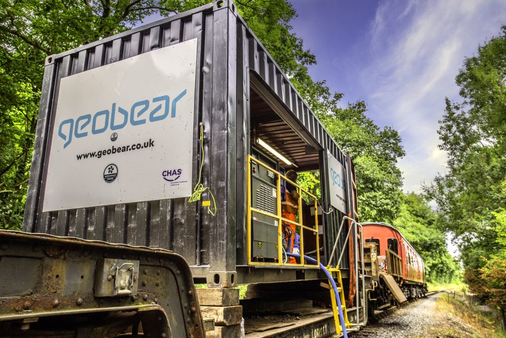 Innovation showcase | Geobear stabilises railway embankment with ...