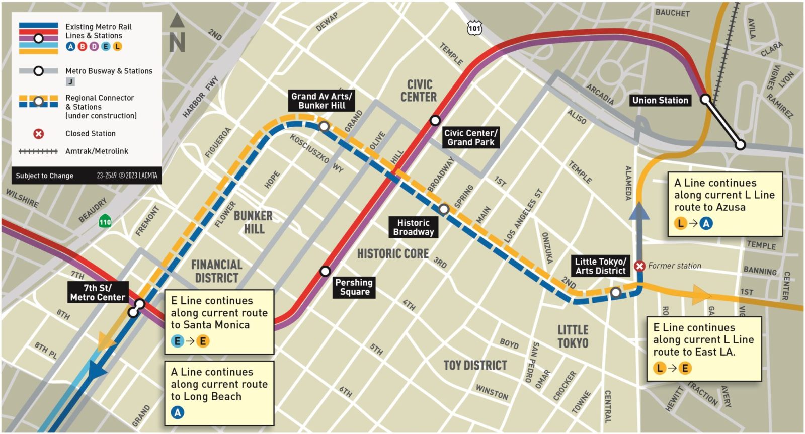 Skanska completes £1.4bn Los Angeles light rail project | New Civil ...