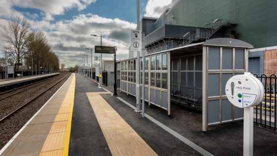 New £16M railway station in Exeter completed five years later than ...