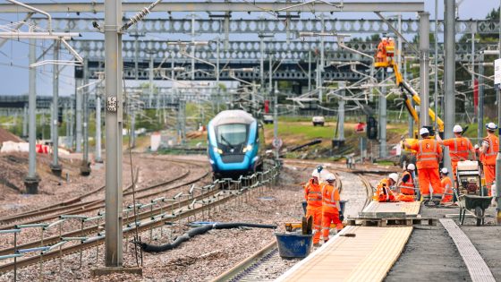 Rail electrification has fallen in political priorities due to ...