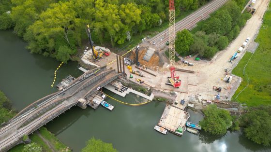 How engineers worked at pace to restore Nuneham Viaduct in only 10 ...