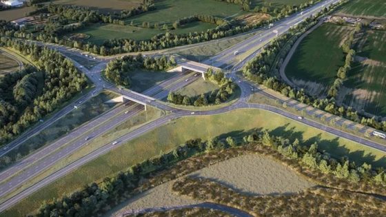 Galliford Try to support £249M M5 Junction 10 improvements scheme | New ...