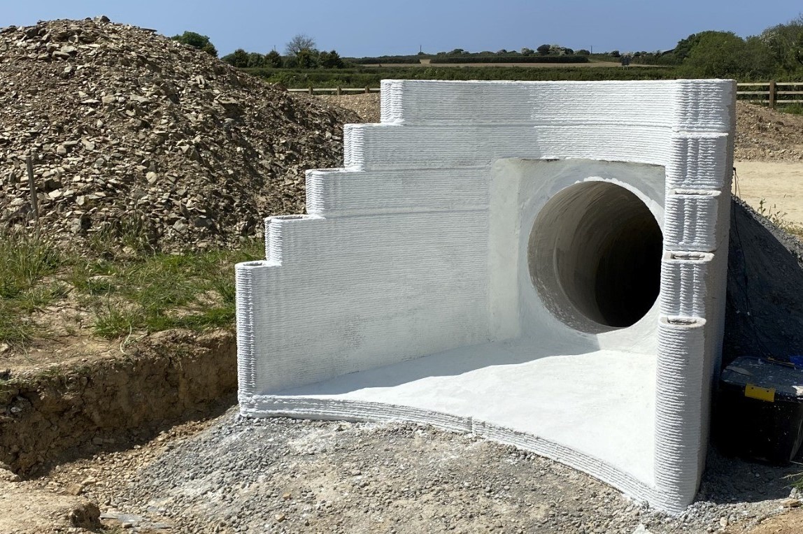 Culvert Head Wall Ideas INSTALLING CONCRETE CULVERT RETAINING WALL