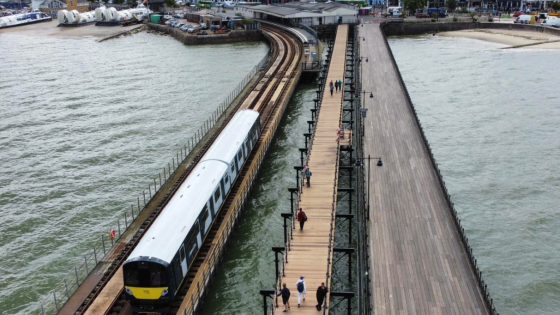 Trains return to Ryde Pier Head station after restoration work delays ...