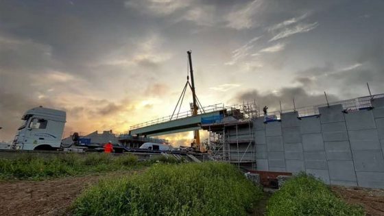 Colas installs new bridge for low carbon transport scheme in Dover ...