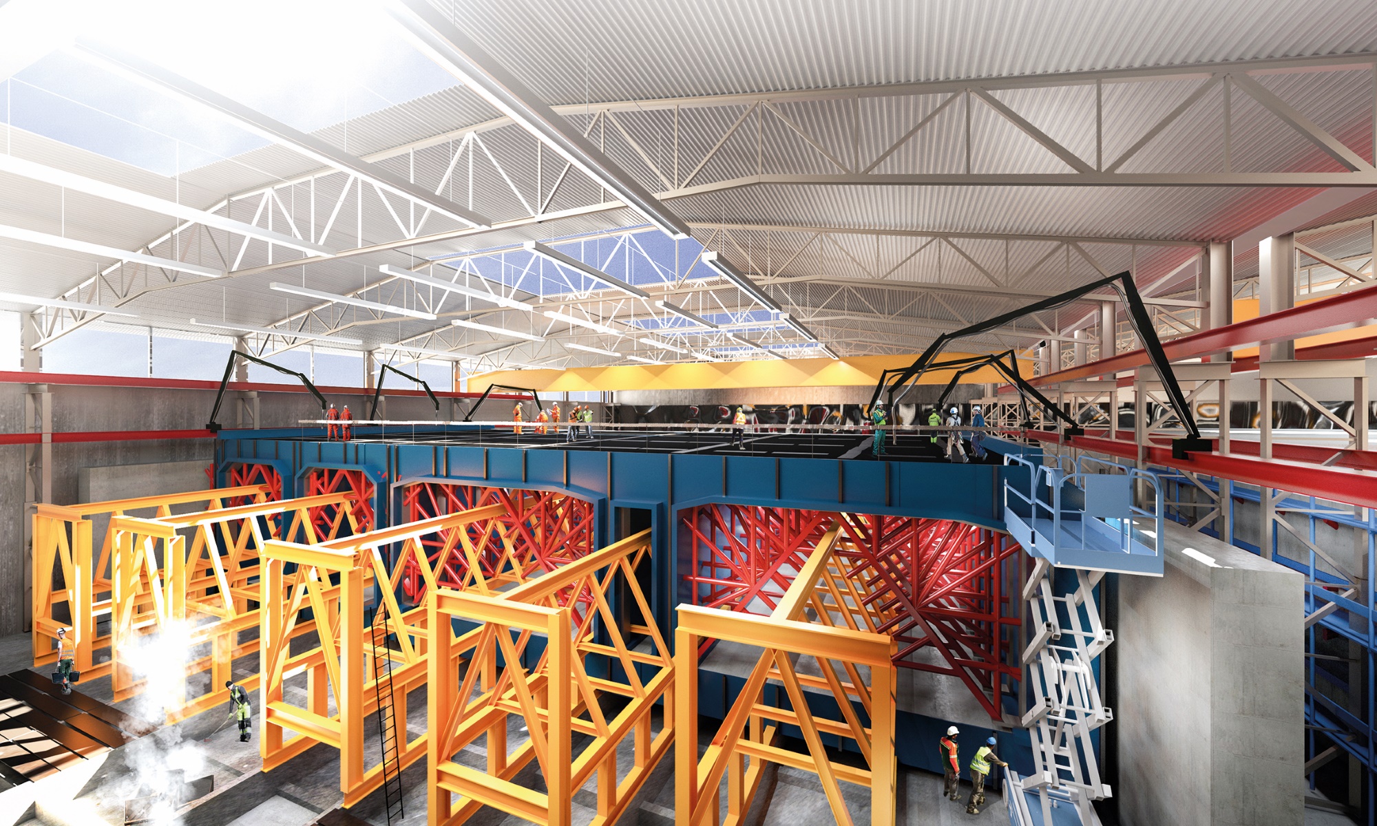 Delivery of 10,000t of custom steel formwork marks milestone for ...