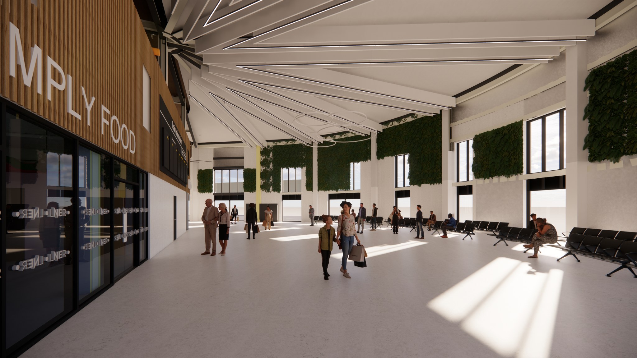 £140M Darlington station revamp sees completion of concourse building ...