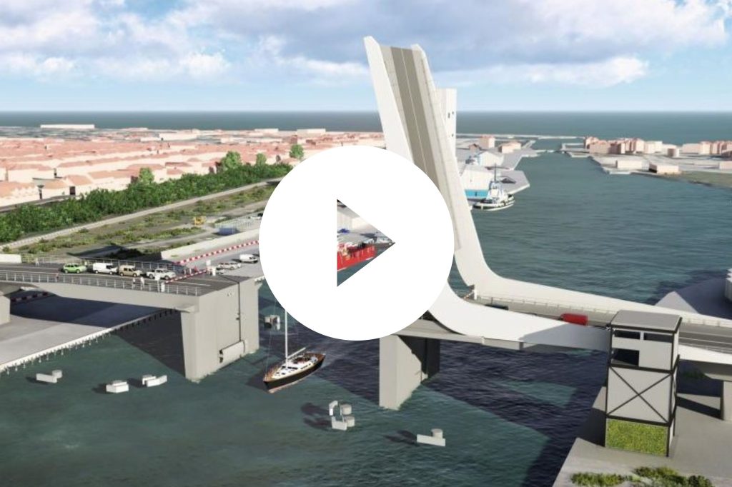 Watch: Constructing The Gull Wing – Lowestoft’s rolling bascule bridge ...