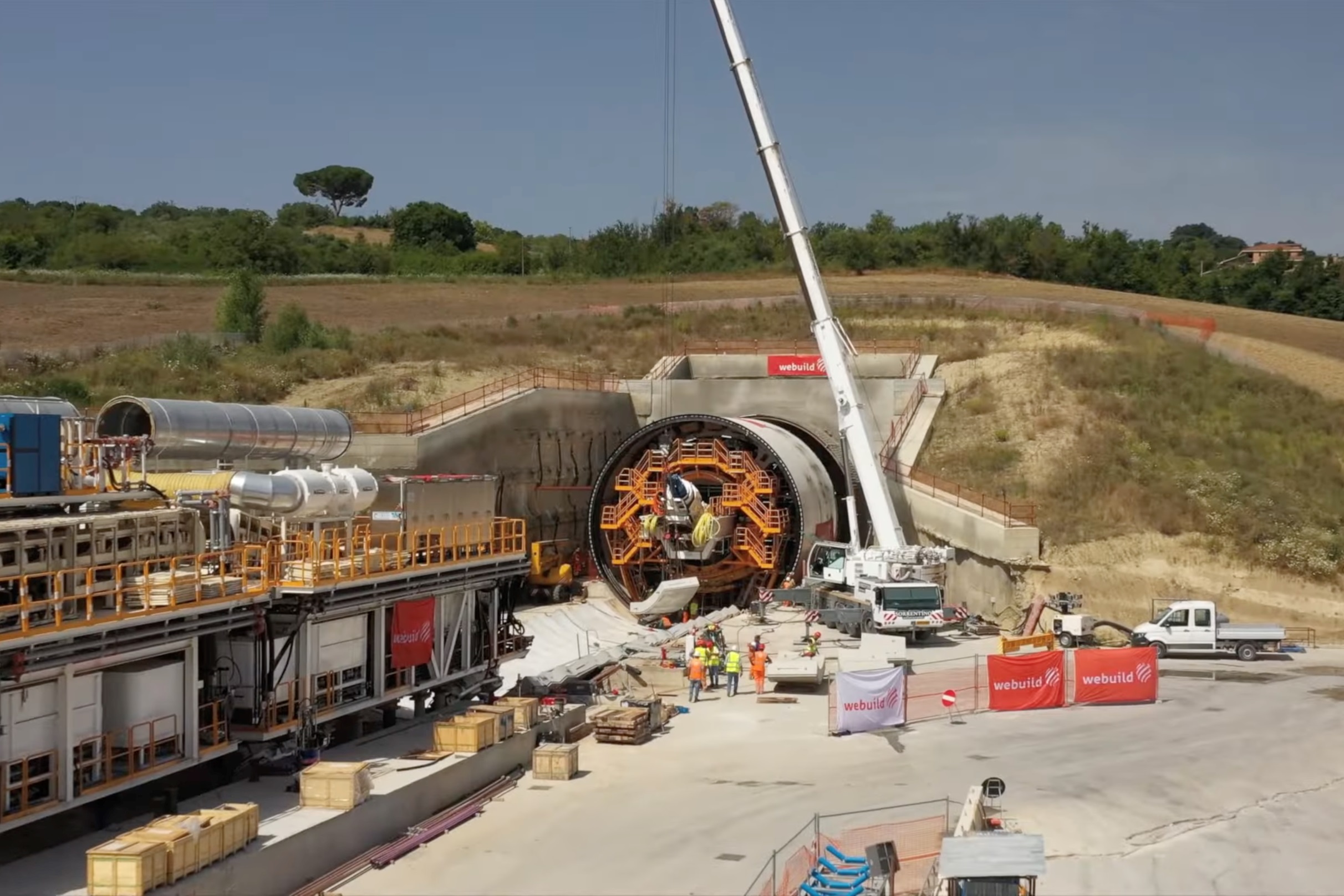 Ancona Bari Railway Tunnel Leaks Waterproofing Breakthrough Completes