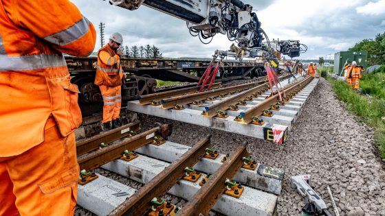 Network Rail gears up for track renewals at Syston North Curve and Ely ...