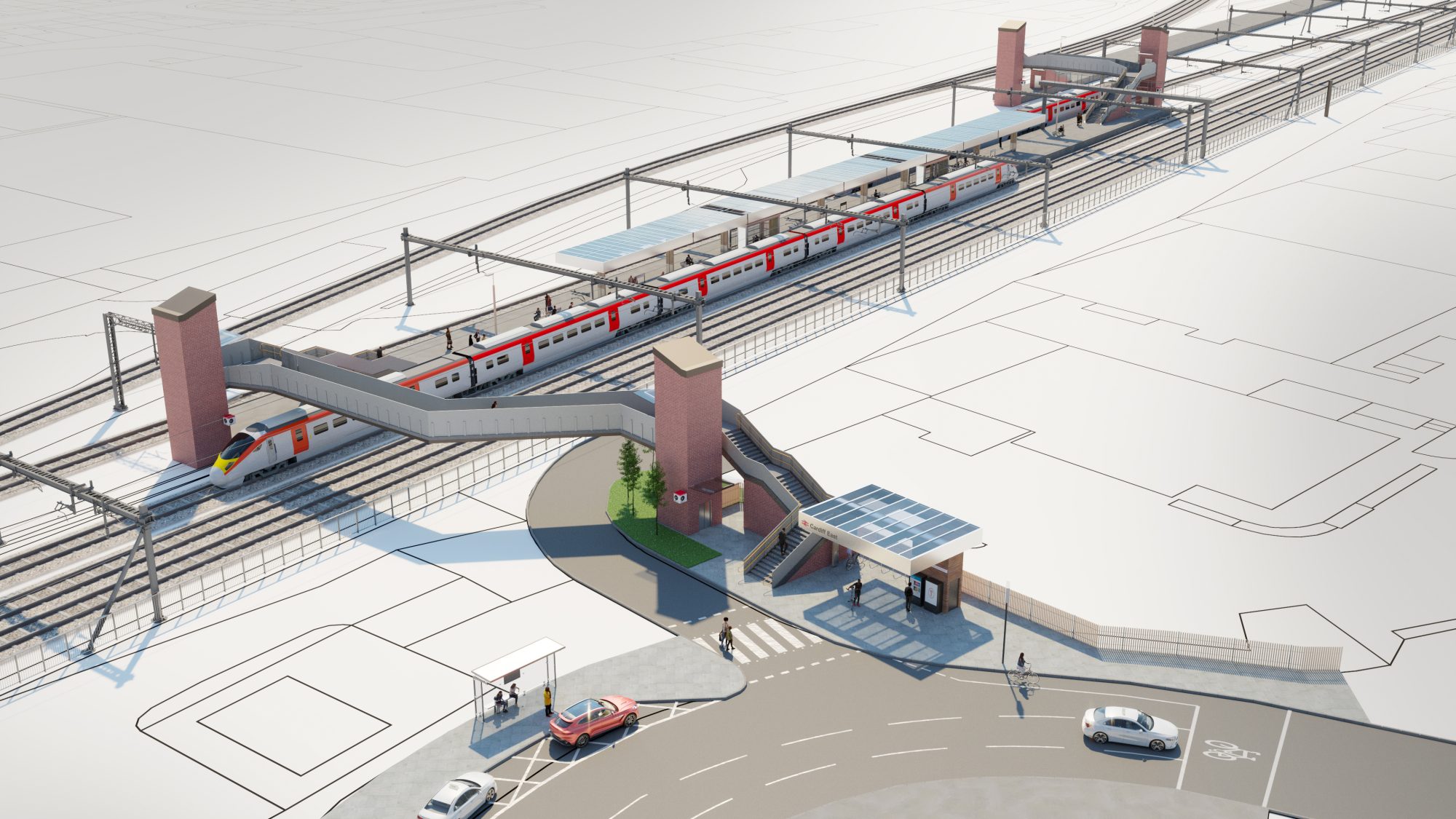 Plans unveiled for five new Welsh railway stations | New Civil Engineer