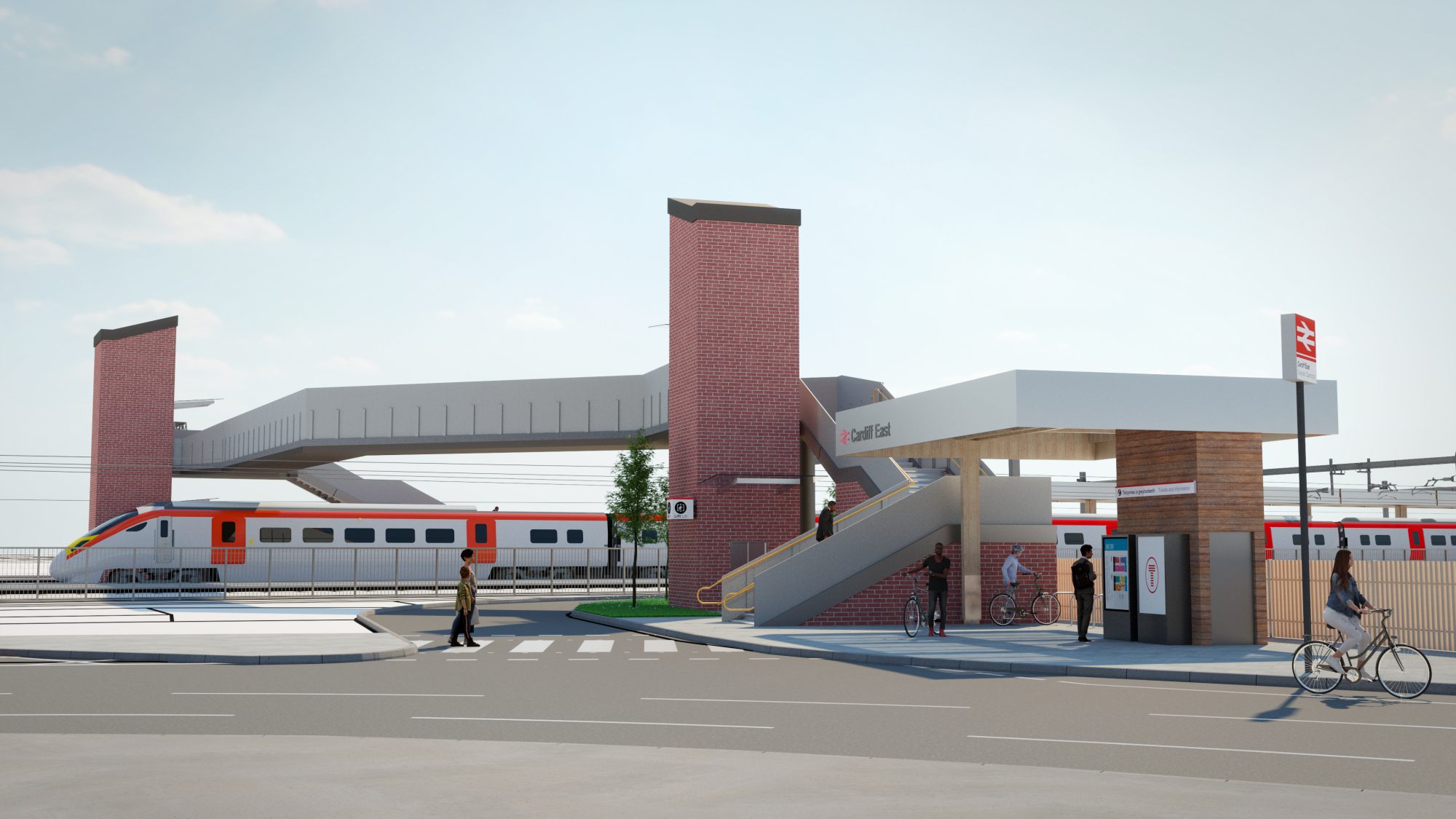 Plans unveiled for five new Welsh railway stations | New Civil Engineer
