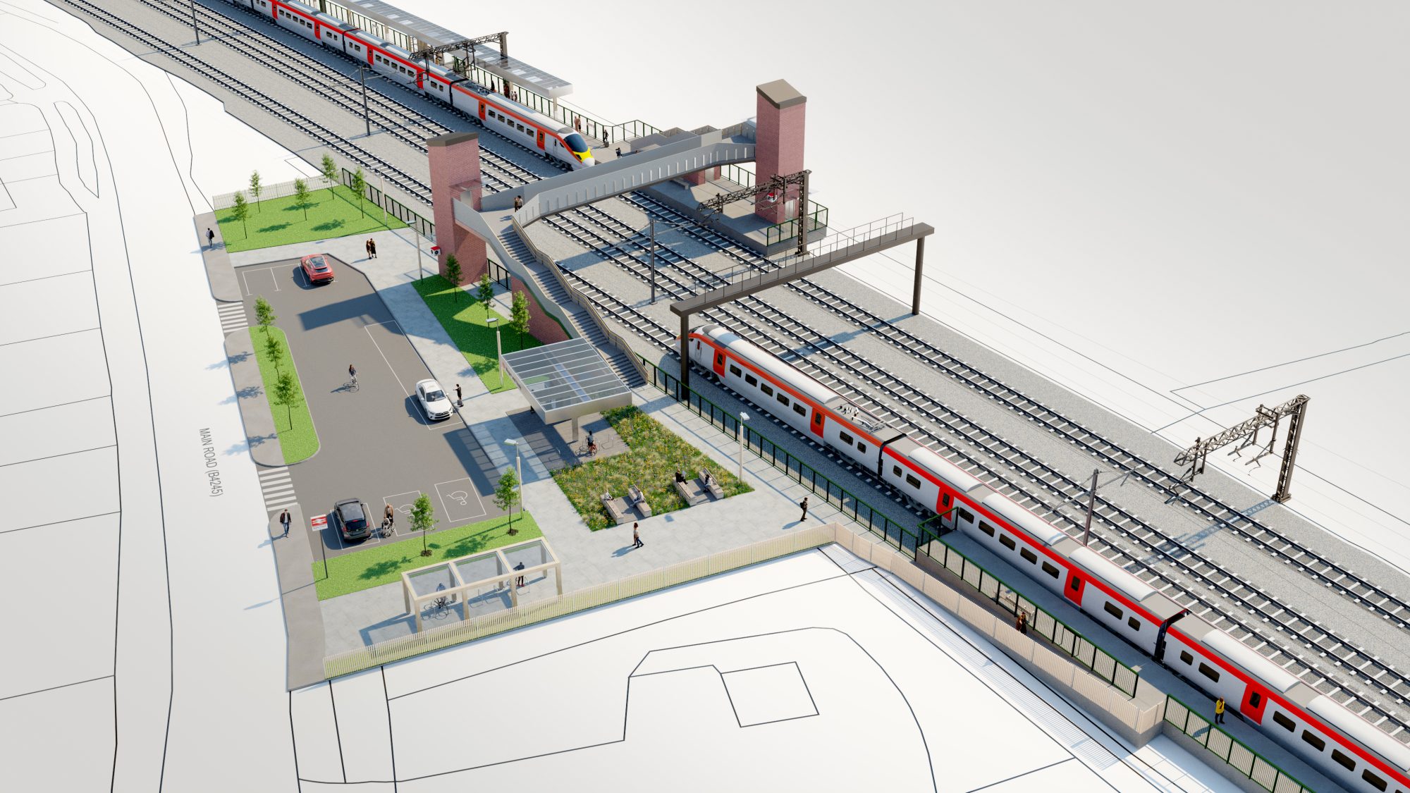 Plans unveiled for five new Welsh railway stations | New Civil Engineer