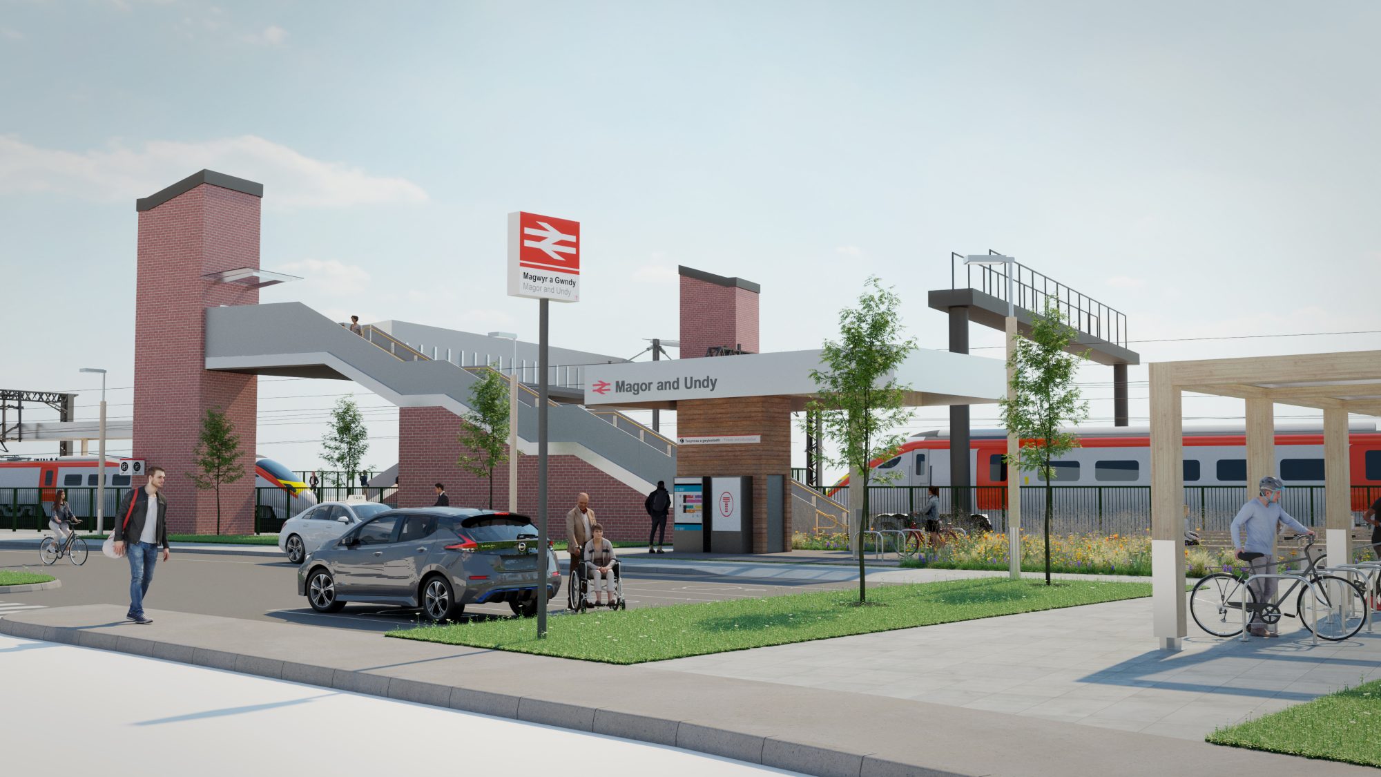 Plans unveiled for five new Welsh railway stations | New Civil Engineer