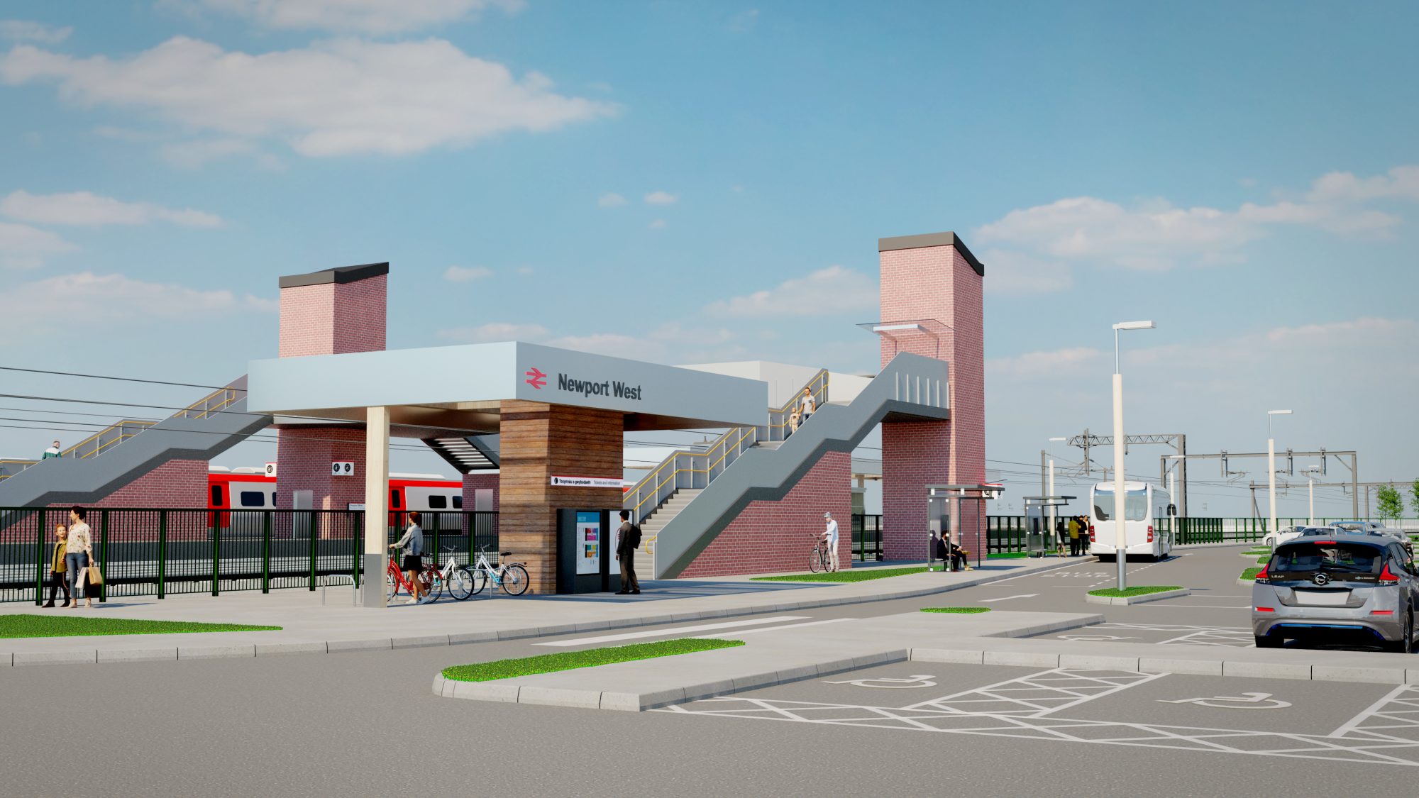 Plans unveiled for five new Welsh railway stations | New Civil Engineer