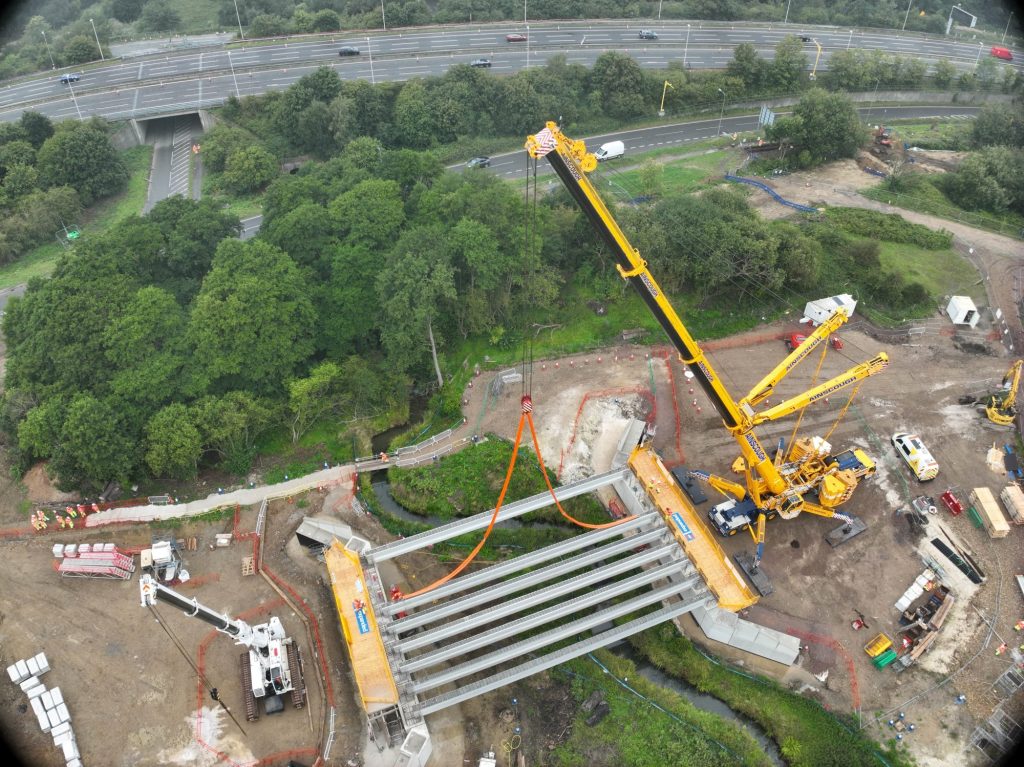 Balfour Beatty Atkins gears up for giant beam lift for £317M M25 ...