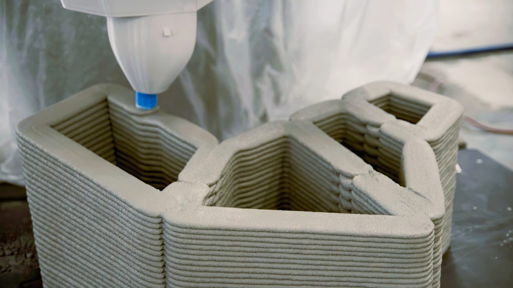 3D-printed concrete masonry bridge made of recycled materials revealed ...