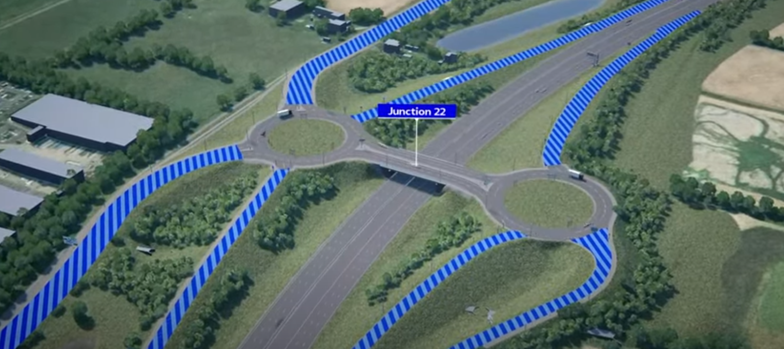 New images of £1.3bn widening of A12 in Essex released as DCO granted ...