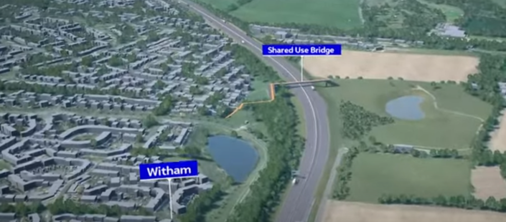 New images of £1.3bn widening of A12 in Essex released as DCO granted ...