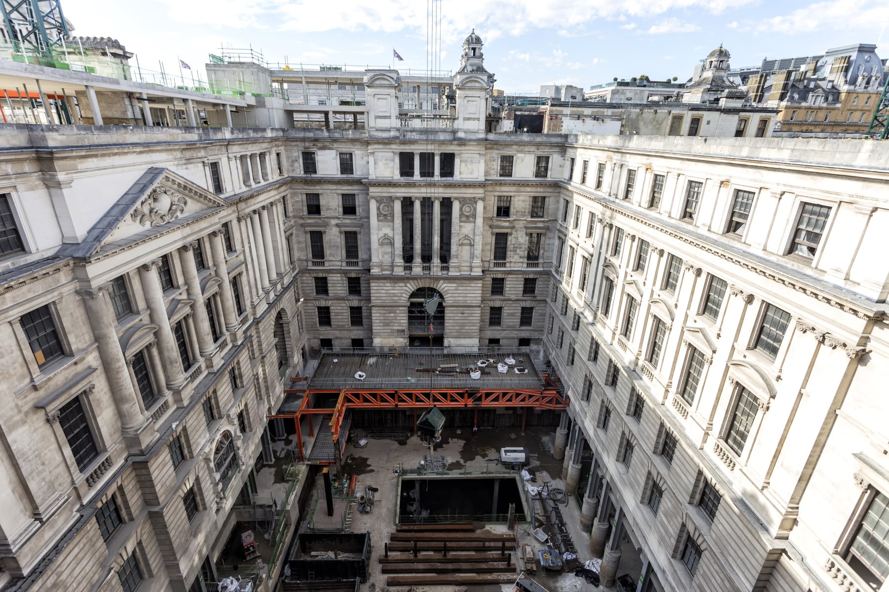Drainage solution eliminates piles from deep basement project at London ...