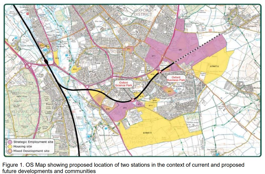 Funding granted for study into two new stations on restored Oxfordshire ...