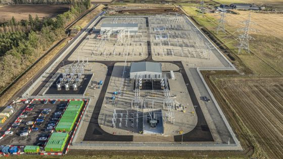 £85M east Scotland substation with purpose-built osprey platform ...