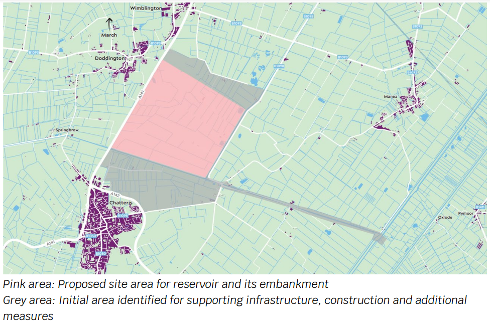 Timeline and specifications of £2.2bn Fenlands reservoir revealed as ...