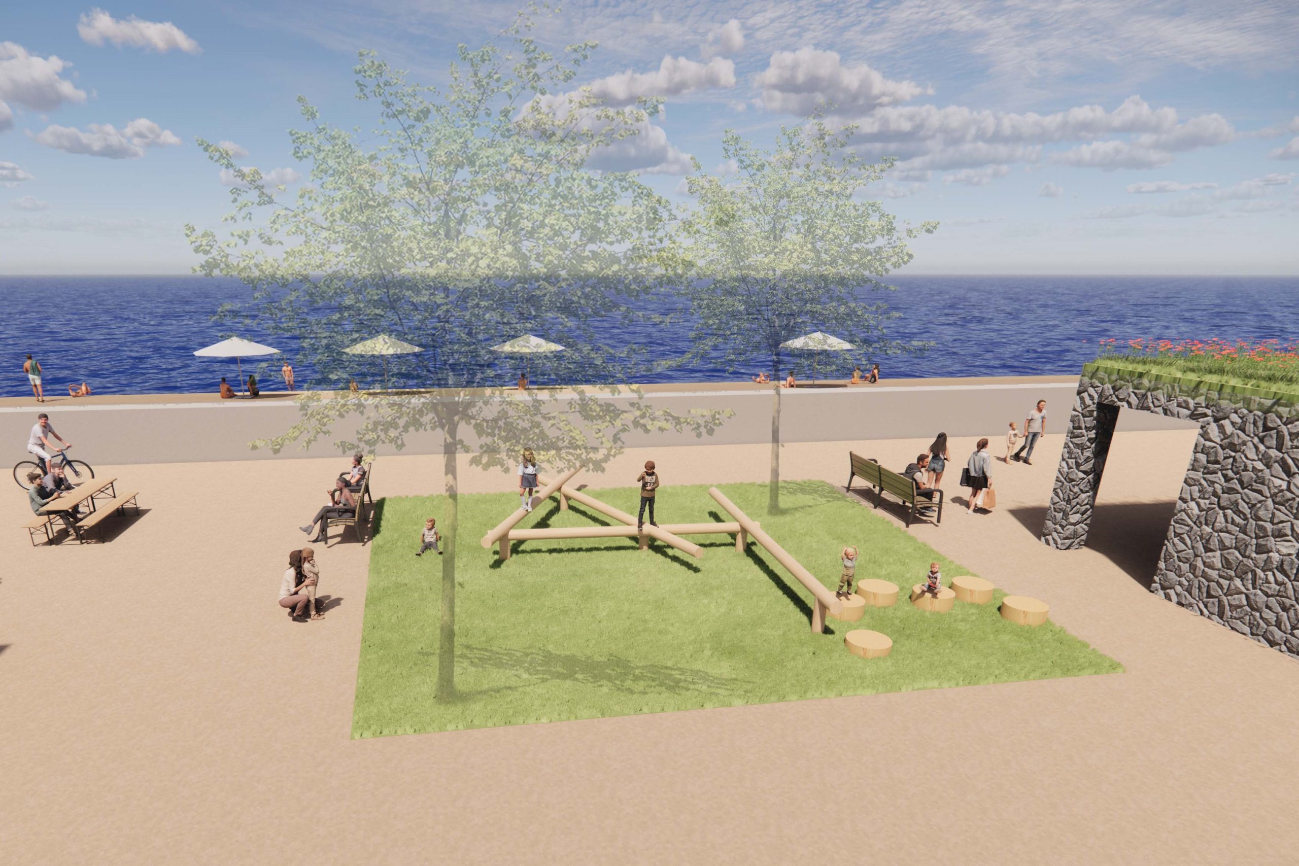 Jones Bros wins £13M contract to upgrade Kinmel Bay sea defence in ...