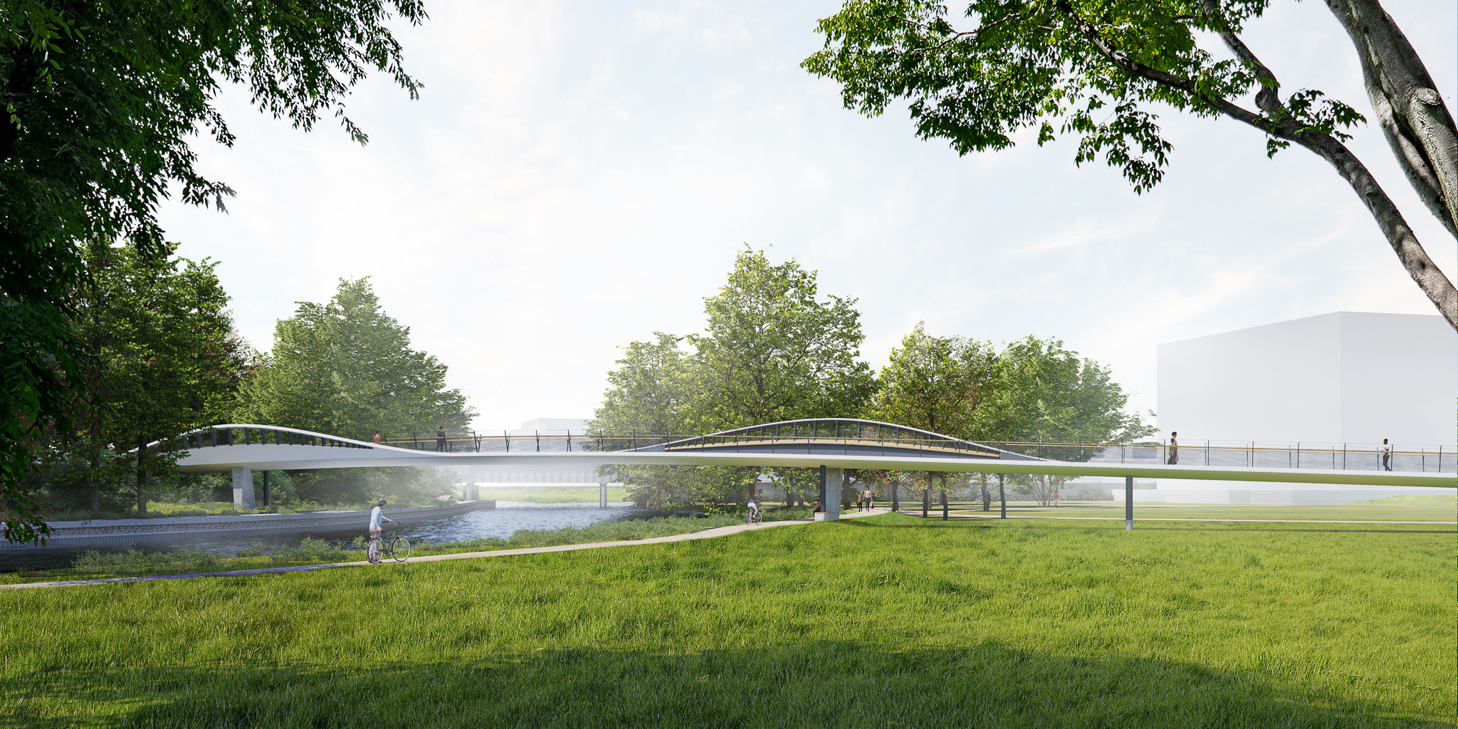 Green light for £10M west Oxford pedestrian and cycle bridge over ...