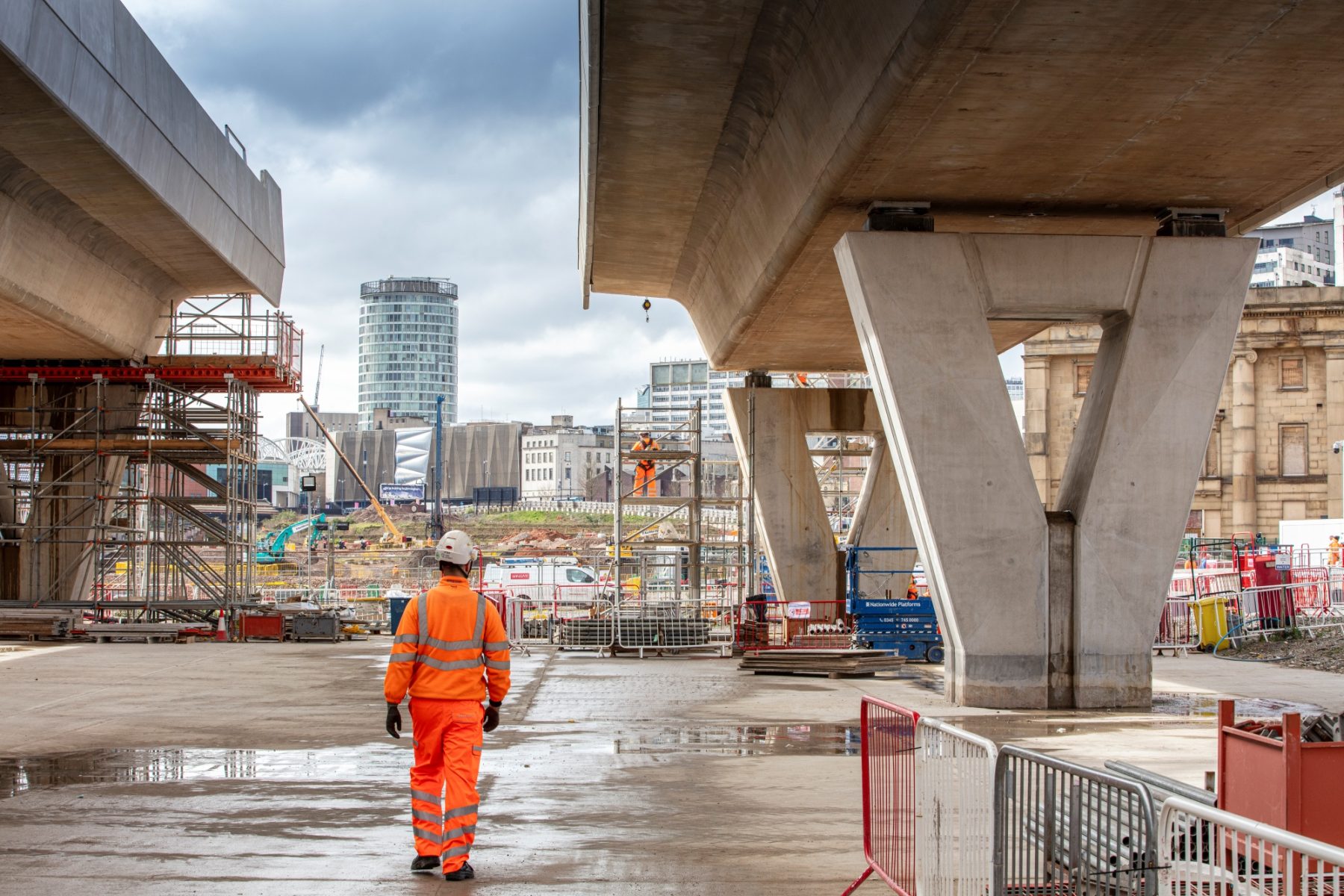 HS2 reveals first completed sections of Birmingham Curzon Street ...