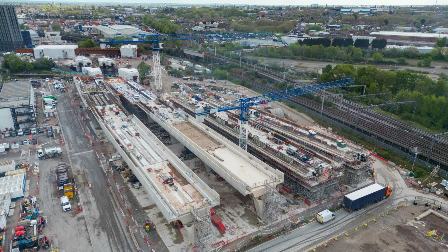 HS2 reveals first completed sections of Birmingham Curzon Street ...