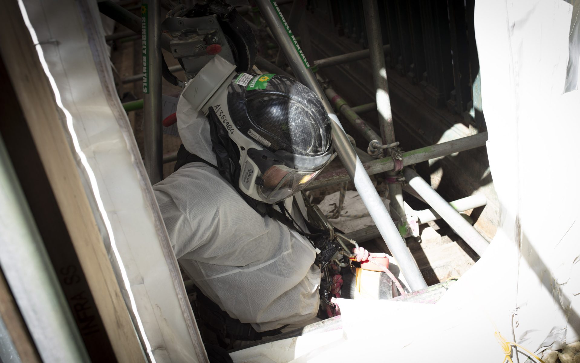 Tyne Bridge | Operatives clean within bridge deck void ahead of repairs ...