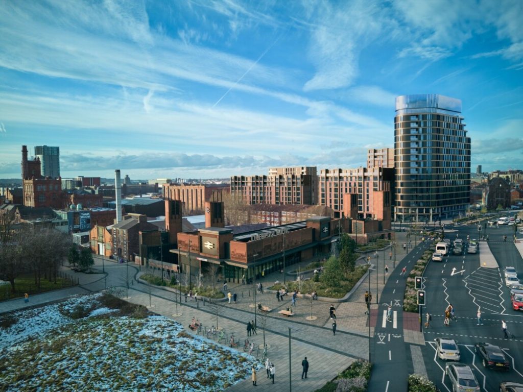 Images of new £100M Liverpool Baltic station revealed with 2025 target ...