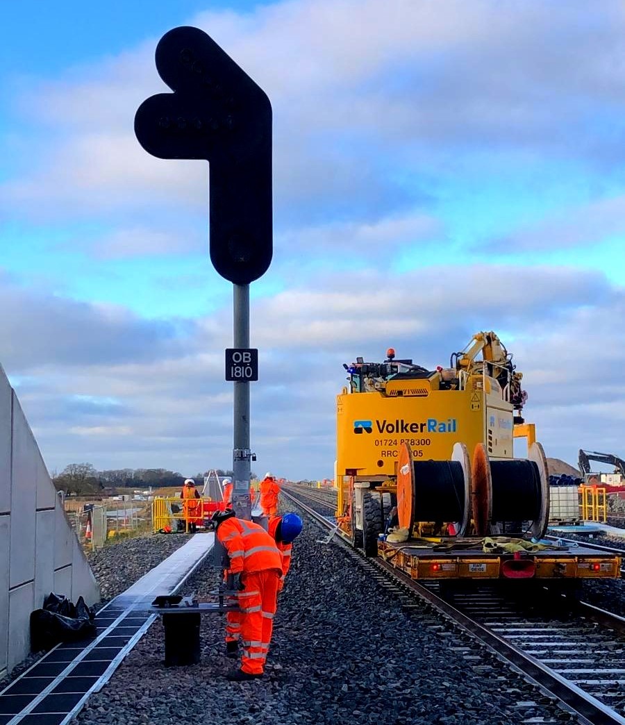 East West Rail: Stations near completion, systems testing underway, new ...