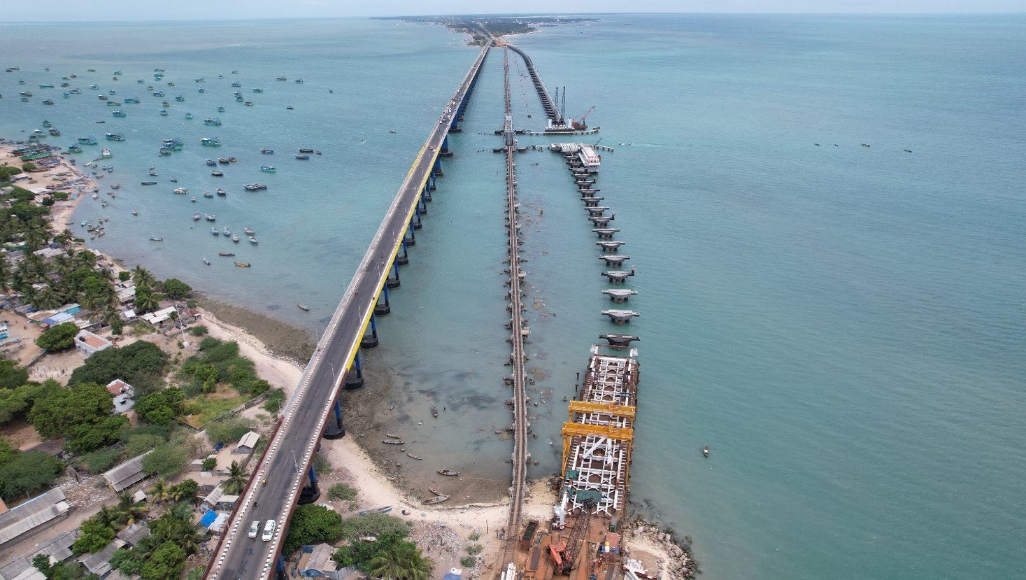 India’s first vertical lift sea bridge will open by end of year | New ...