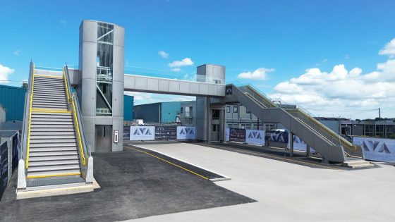 Prototype AVA adaptable modular footbridge completed for Network Rail ...