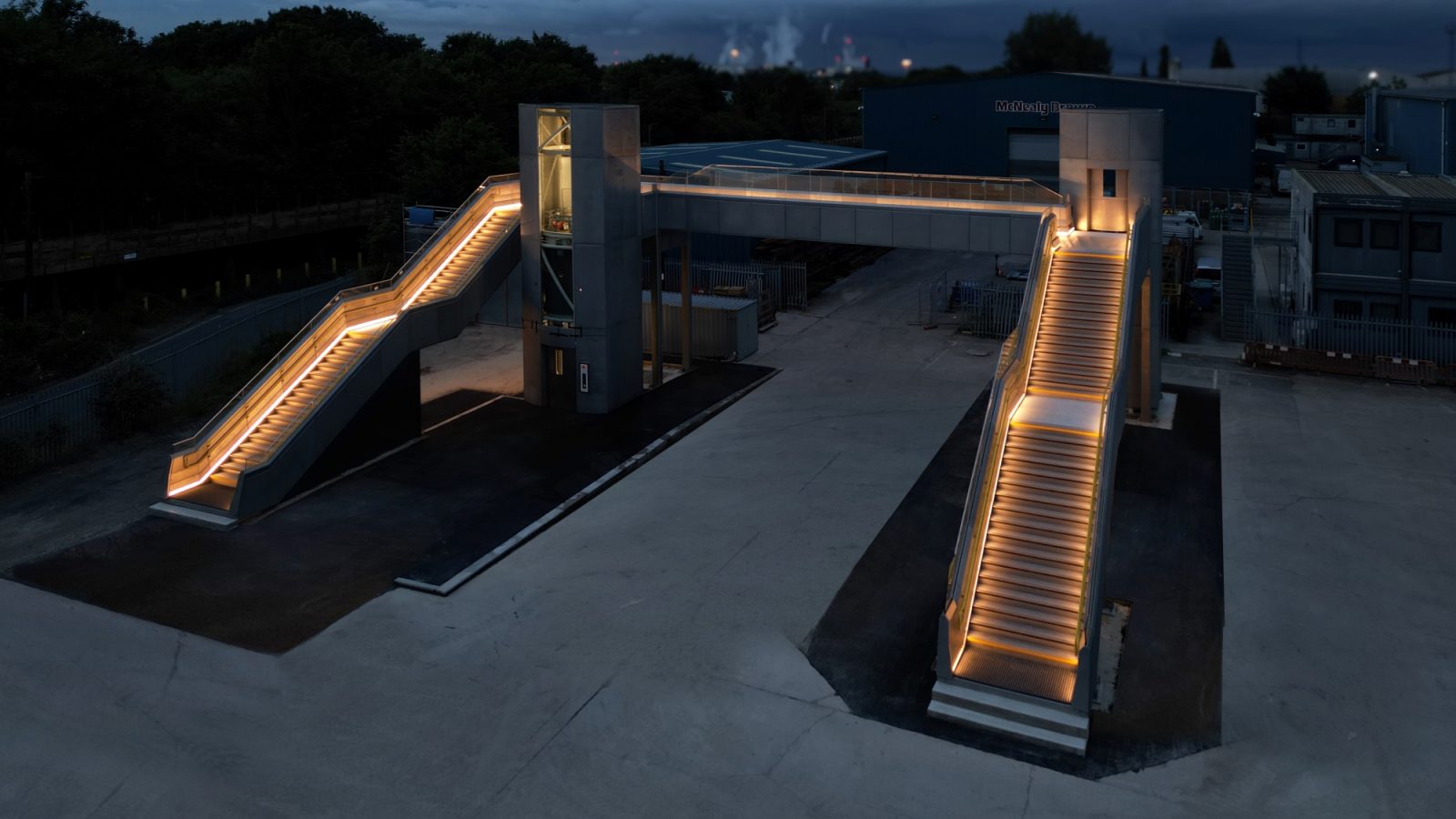 Prototype AVA adaptable modular footbridge completed for Network Rail ...