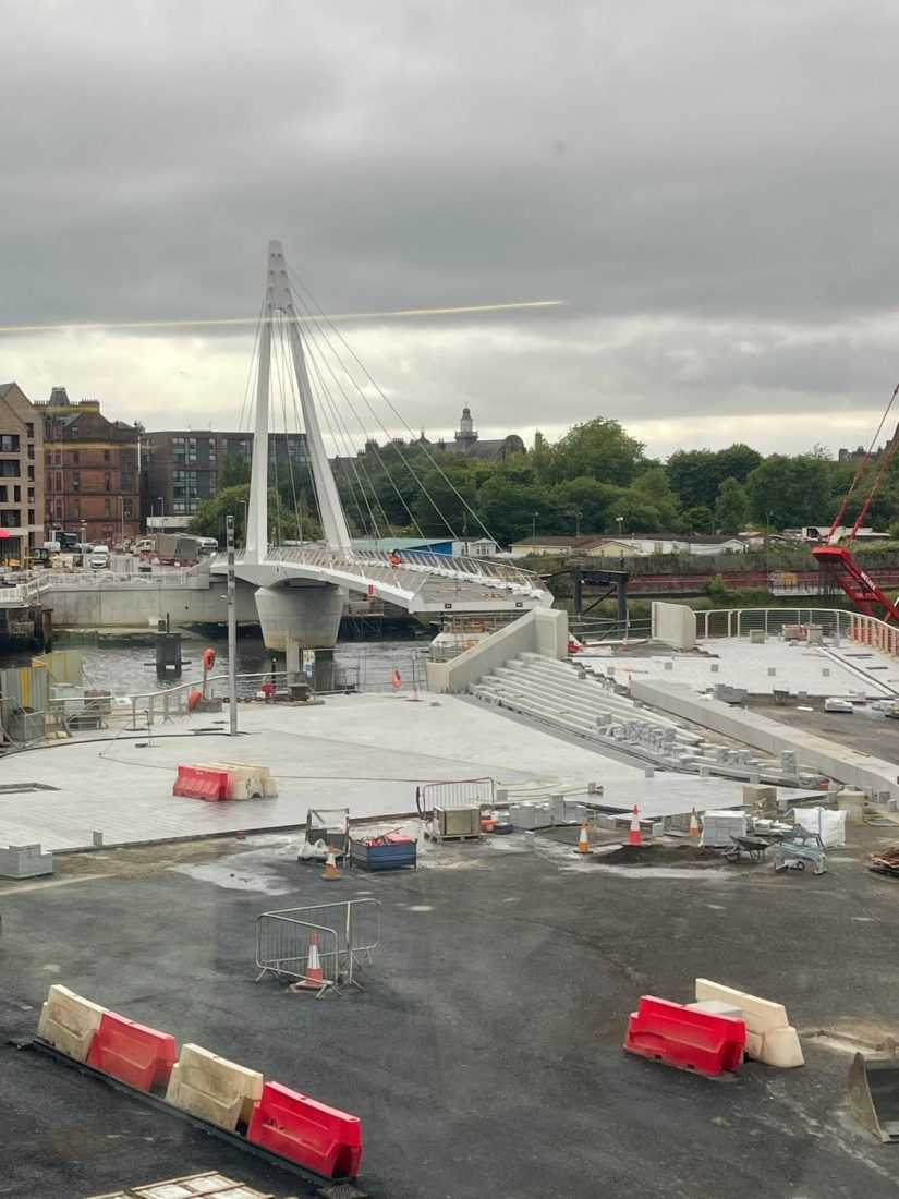 Testing for Glasgow’s £29.5M Govan-Partick Bridge begins before planned ...