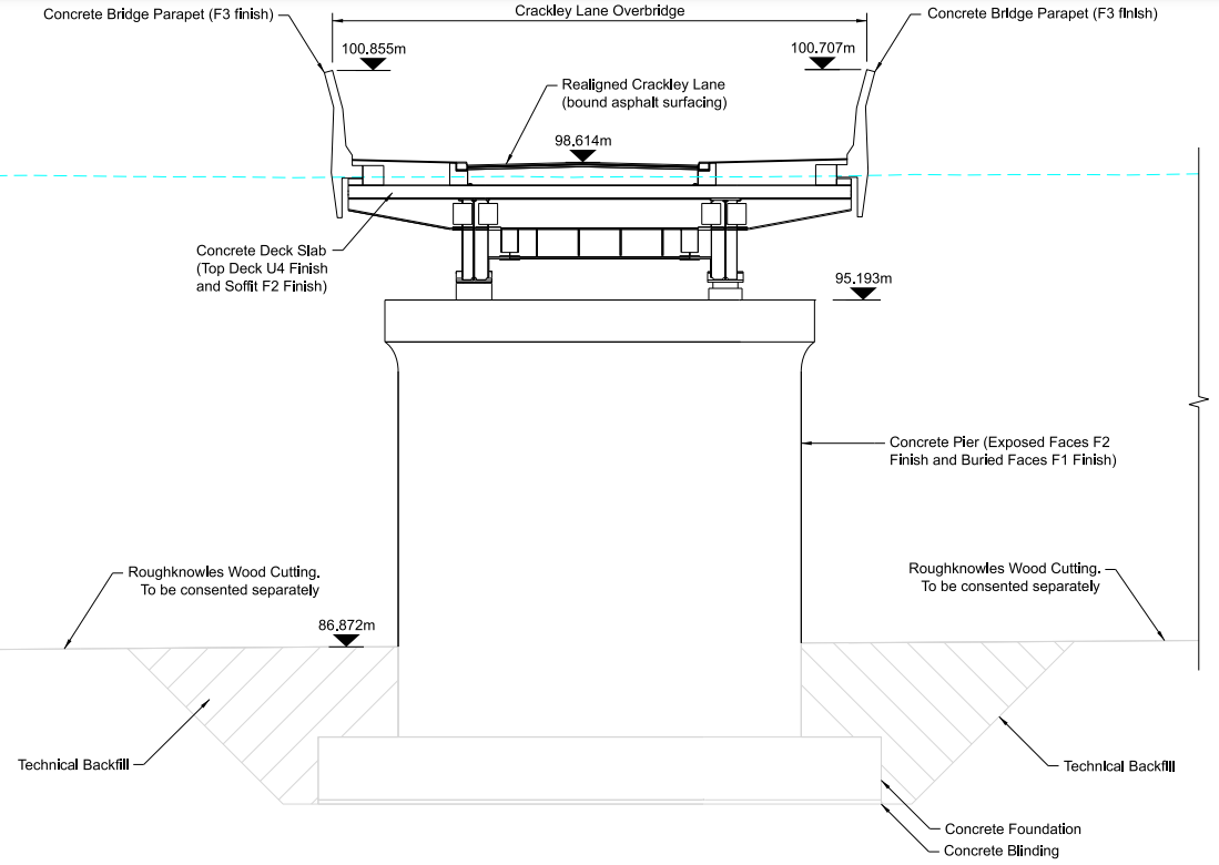 HS2 | 78m Crackley Lane overbridge in Warwickshire achieves planning ...