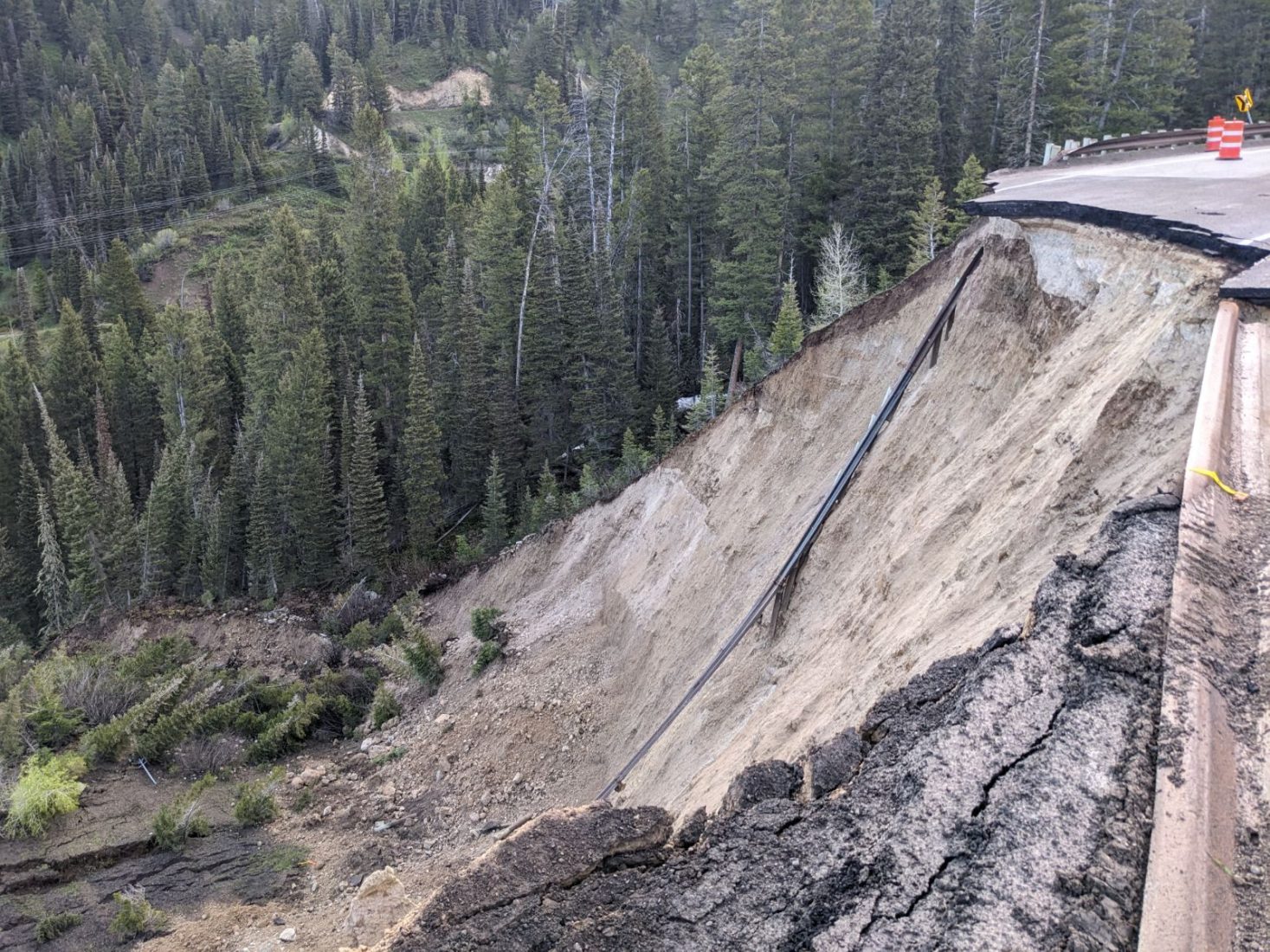 Soil saturation from rapid snowmelt likely cause of Wyoming mountain ...