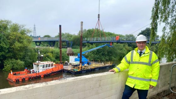 £16M Kepax Bridge in Worcester enters next stage of construction | New ...