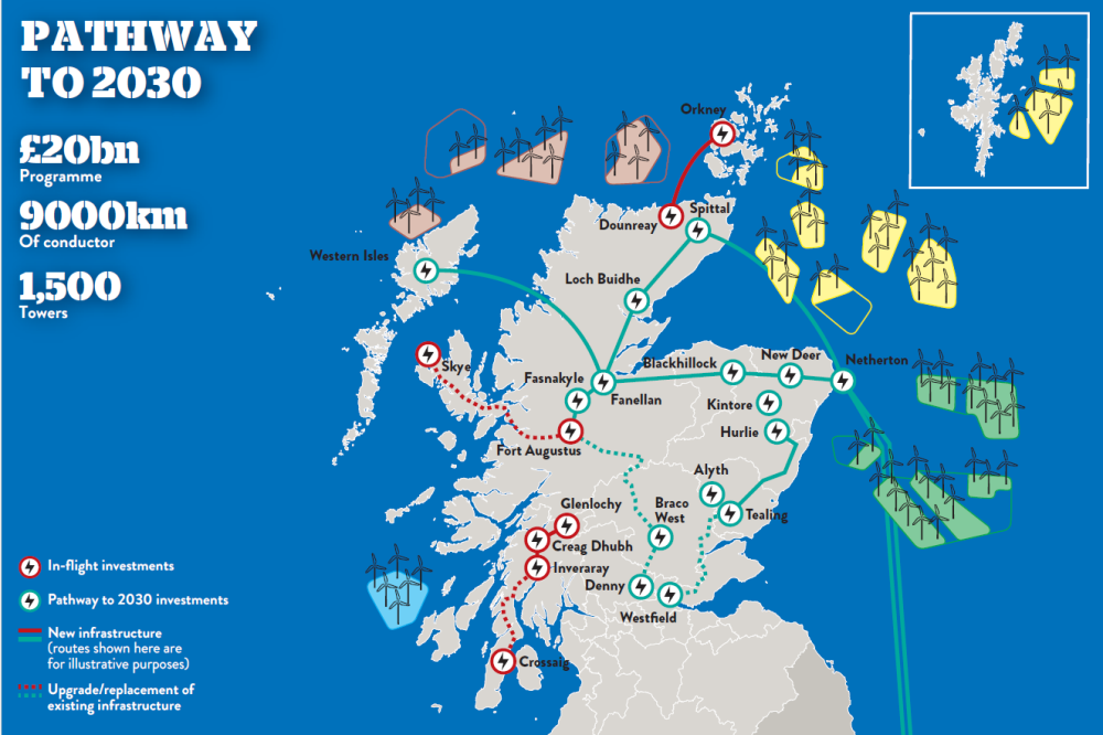 SSEN Transmission to seek consent for 173km overhead line across north ...