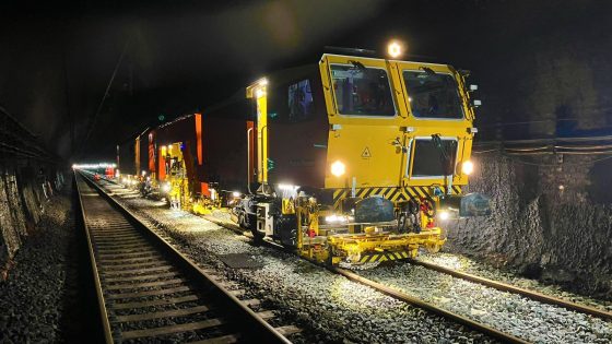 7.1km of Severn Tunnel rail track renewed in 16-day possession | New ...