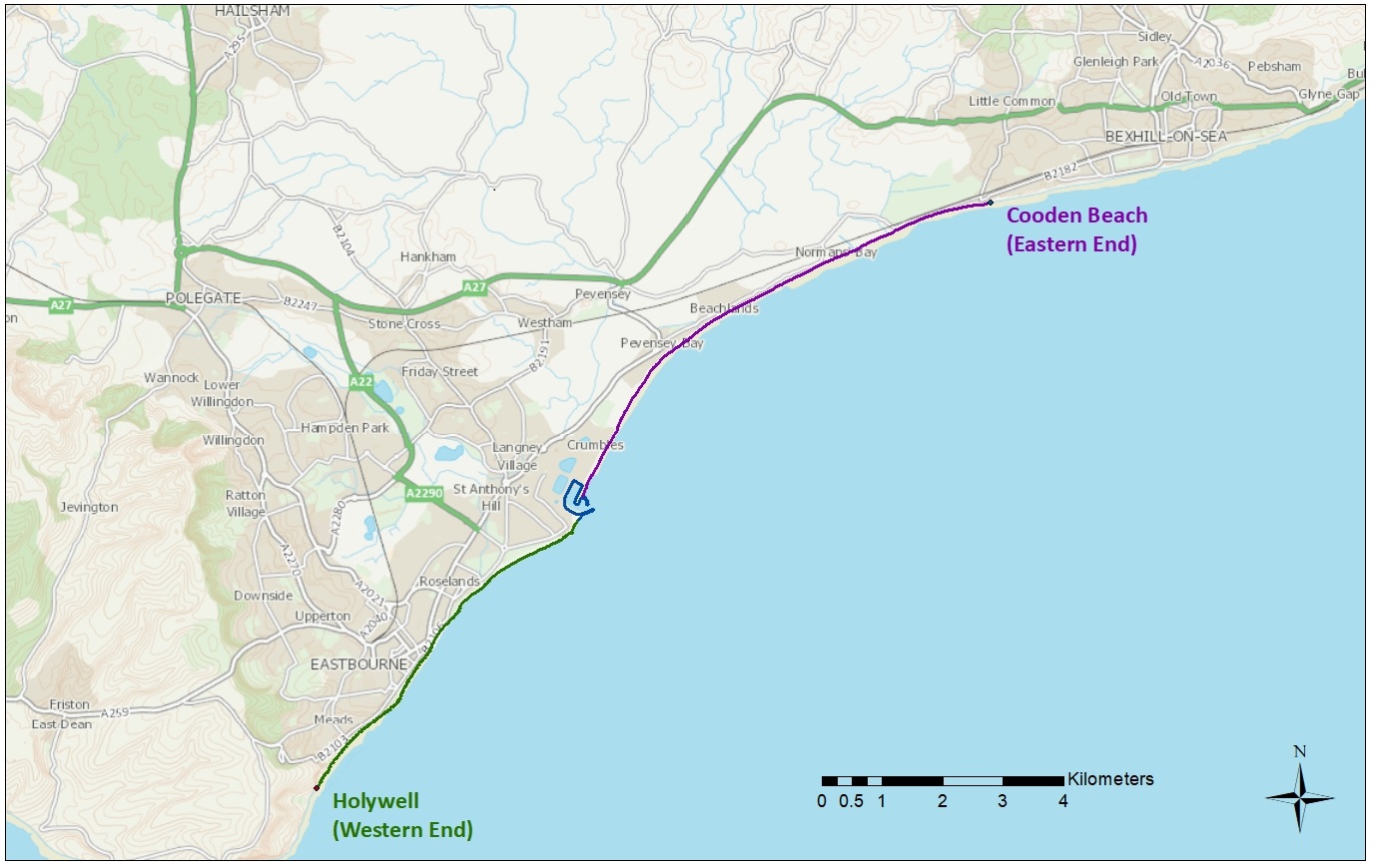 Medium-term approach confirmed for 15km Eastbourne coastal protection ...