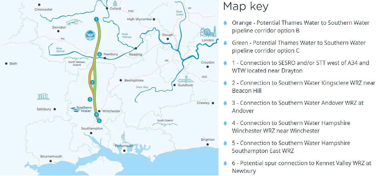 Southern Water preps £50M technical partner contract for 85km water ...