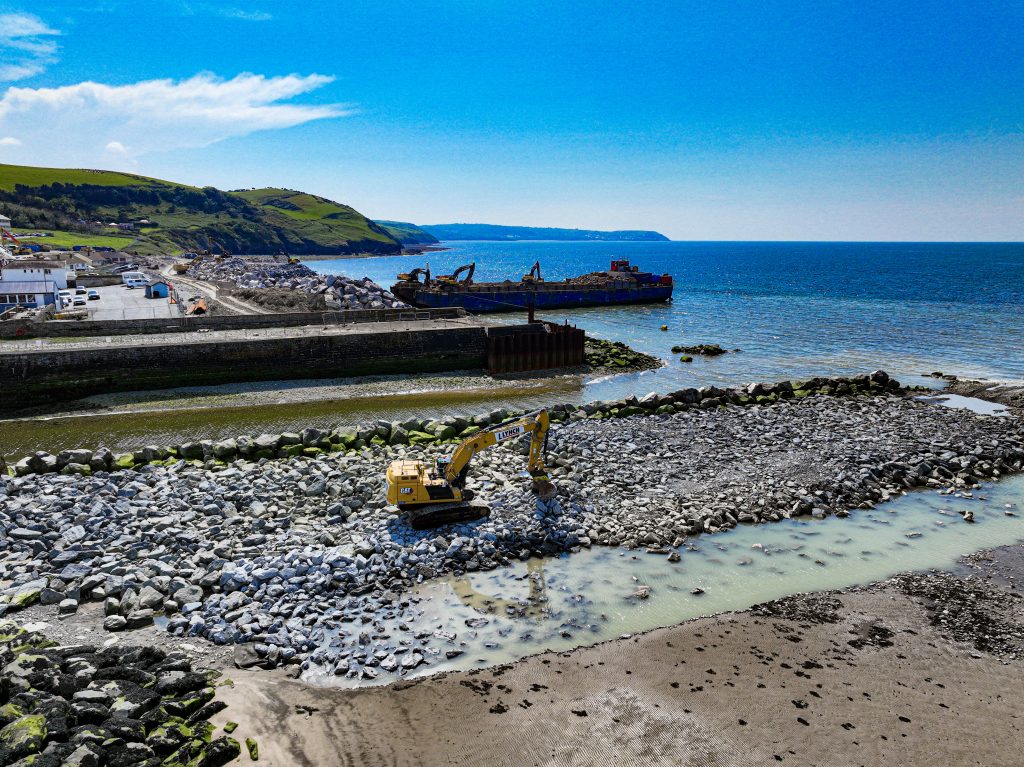 Coastal defence project progresses as team tackles logistical and ...