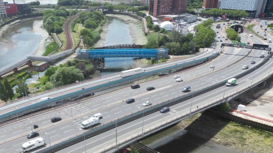 Refurbishment of A13 River Lea Crossing in London commences | New Civil ...