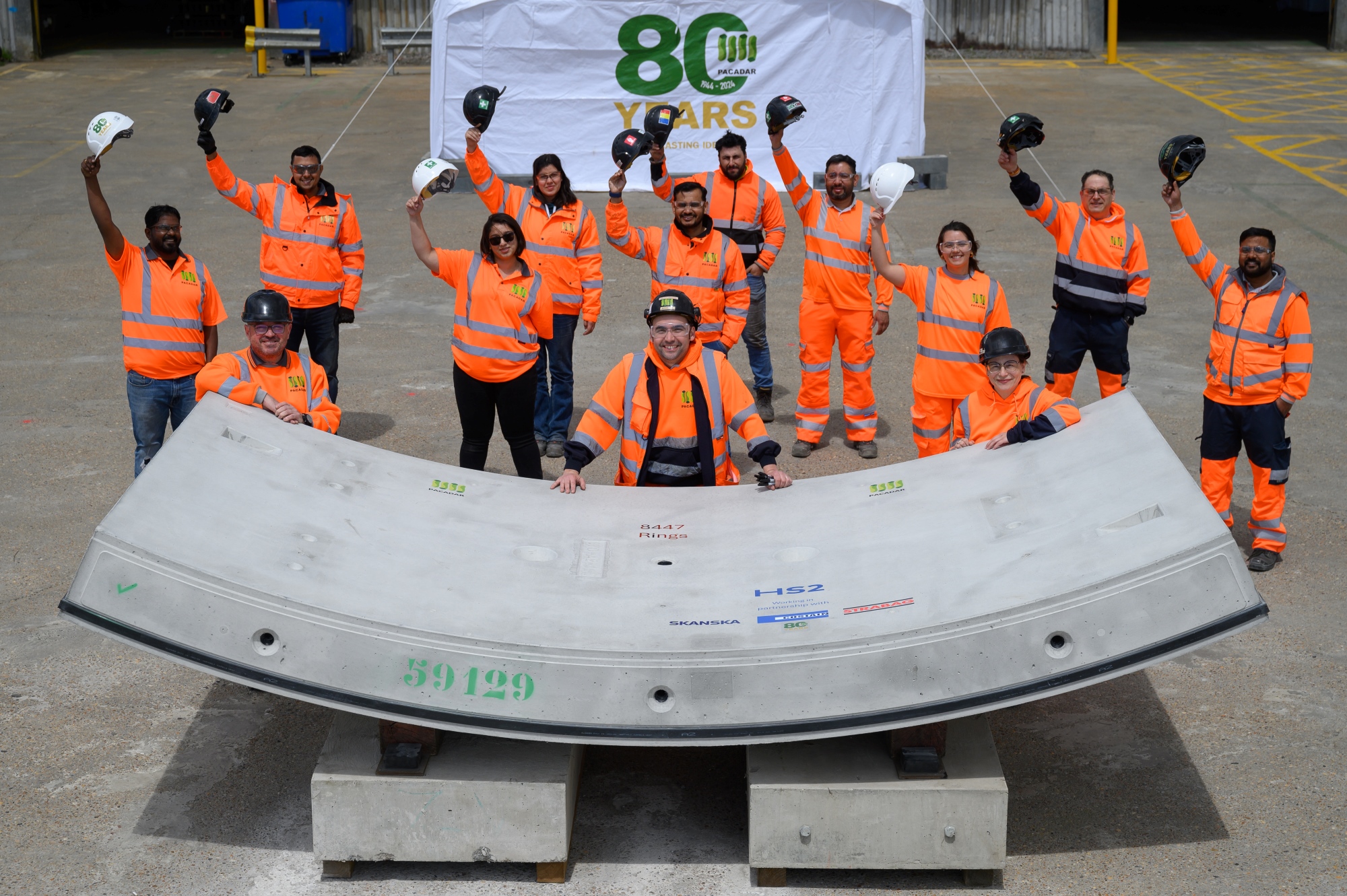 HS2 | First viaduct complete and Kent precast factory makes last of ...